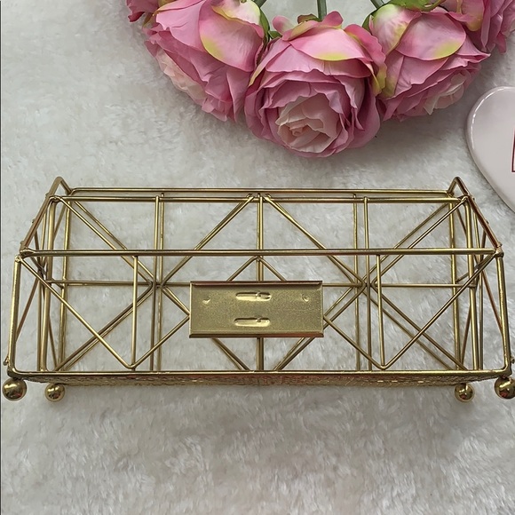 Storage & Organization | Gold Organizer | Poshmark